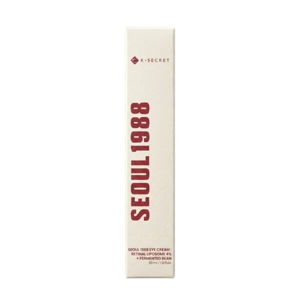 K-SECRET – SEOUL 1988 EYE CREAM – Anti-âge, anti-rides – 30ml - H&O ...